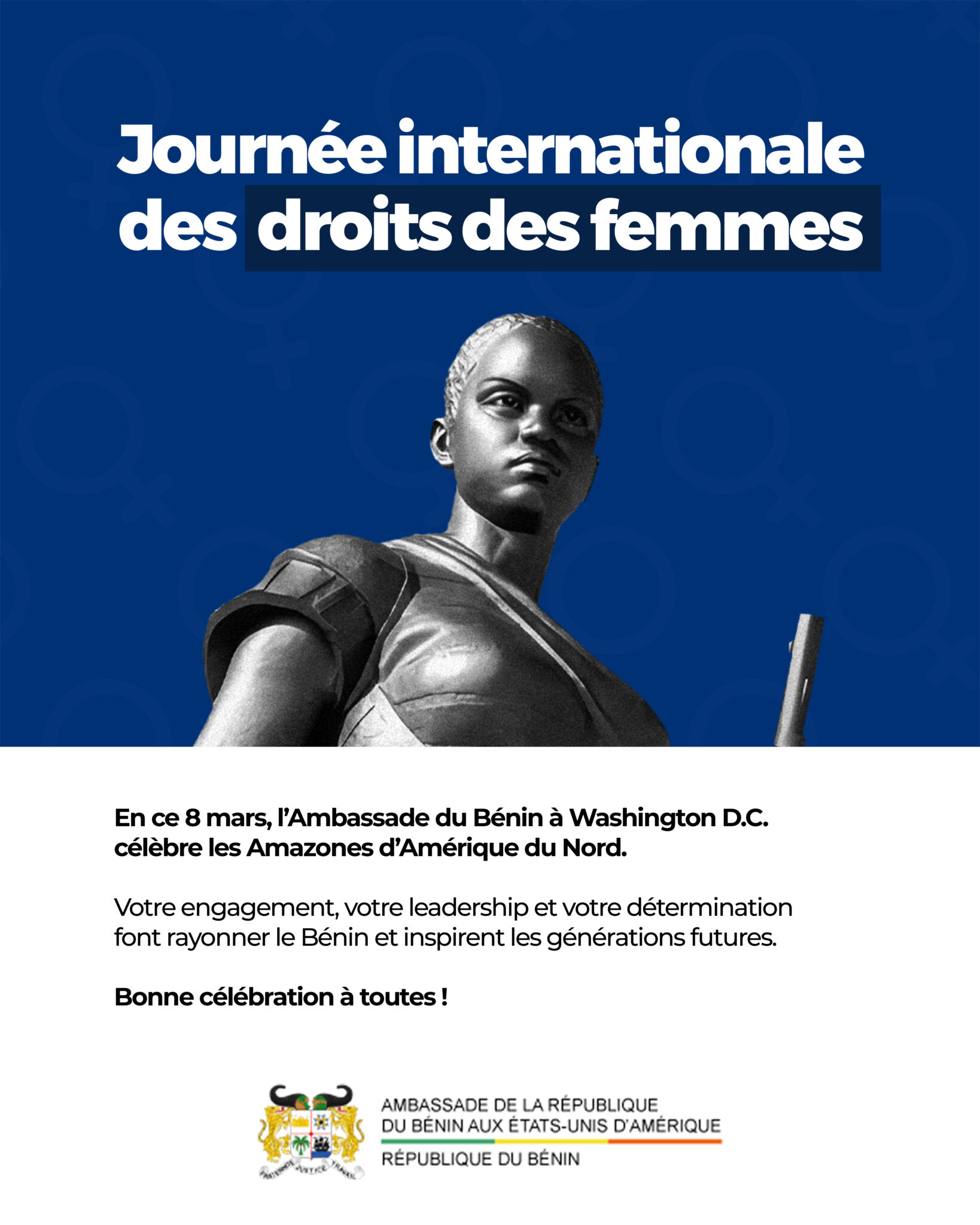 L’Ambassade du Bénin à Washington D.C. célèbre les Amazones d’Amérique ...